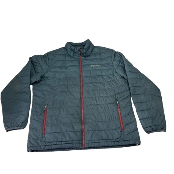 Columbia | Jackets & Coats | Columbia Mens Large Dark Teal Thermal Coil ...